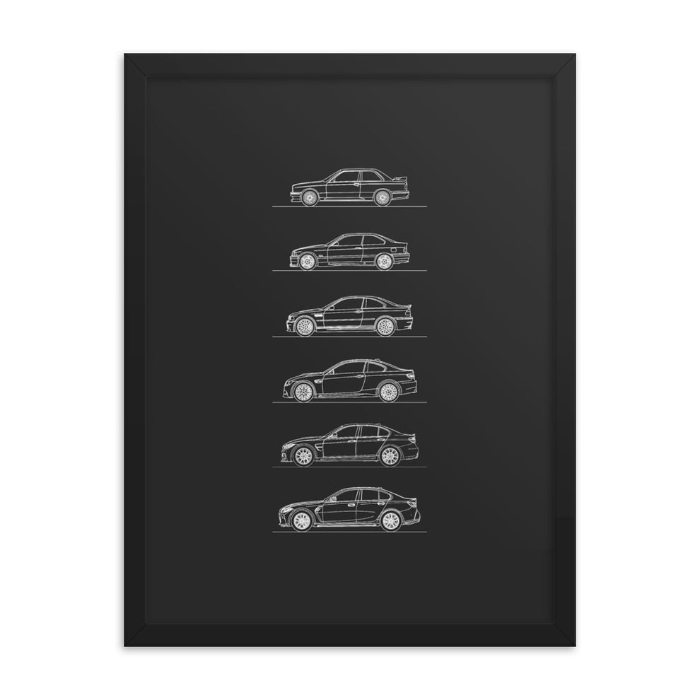 BMW M3 Evolution Poster – Artlines Design