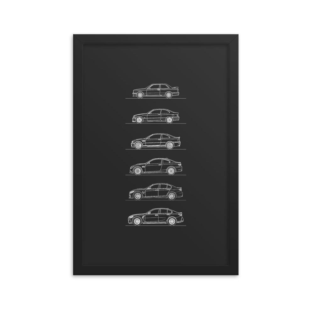 BMW M3 Evolution Poster – Artlines Design